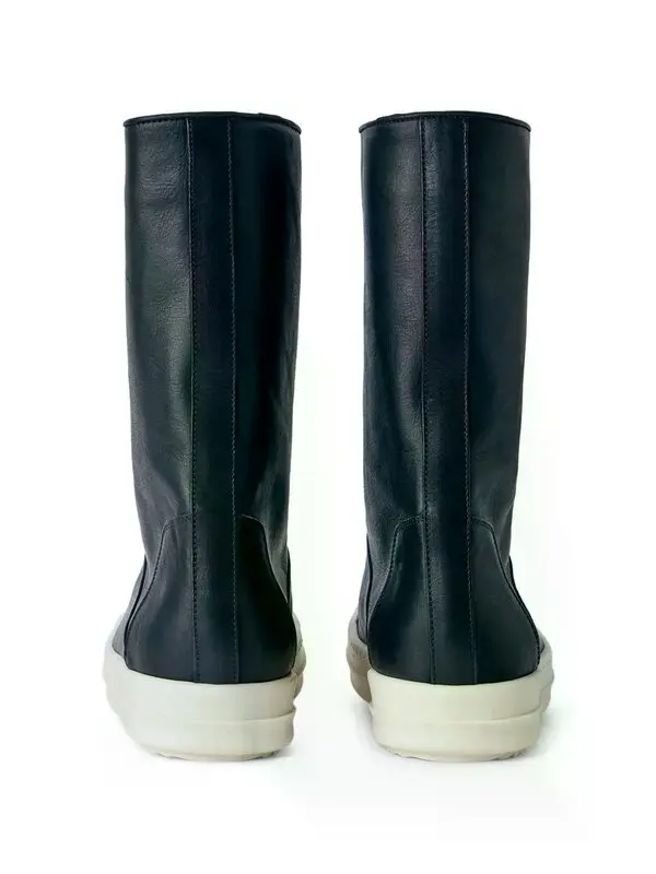 Rick Owens Leather Toe-cap Boots