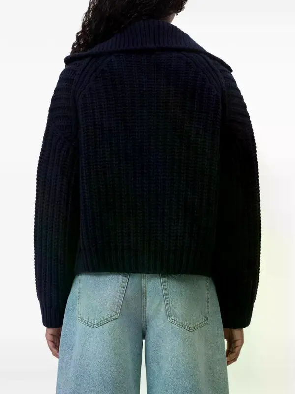 Closed Chunky-knit High-neck Cardigan