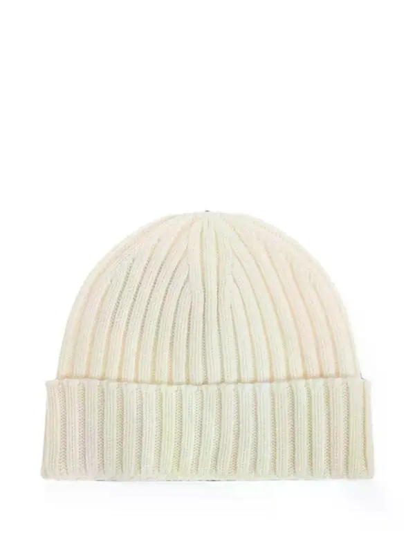 Paul & Shark Ribbed-knit Beanie Hat
