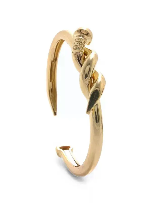 David Webb Twisted Nail Cuff Bracelet