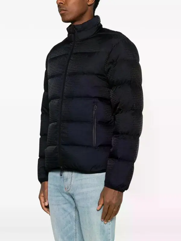 Emporio Armani Logo-print Quilted Jacket