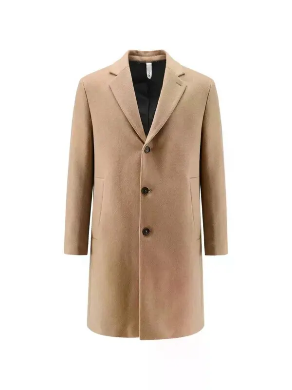 HEVO Single-breasted Notched-lapel Coat