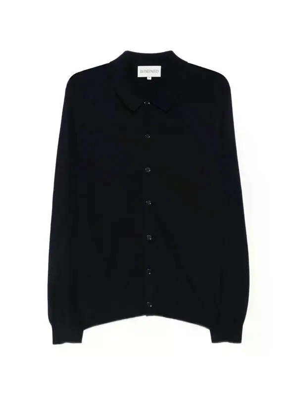 Eric Bompard César Shirt-collar Cardigan - Blue