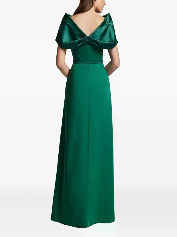 CRISTALLINI Bel Air Off-shoulder Maxi Dress