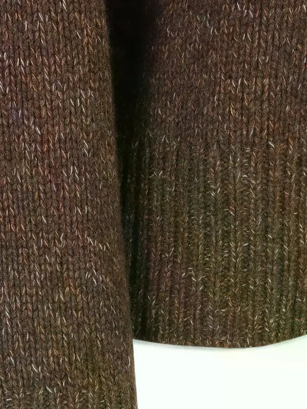 LISA YANG Ribbed-knit Roll-neck Sweater