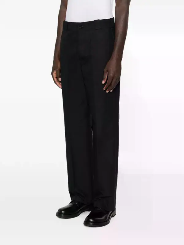 Prada Logo Plaque Trousers