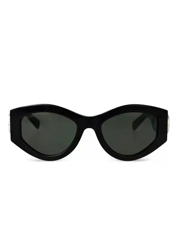 Gucci Geometric-frame Sunglasses