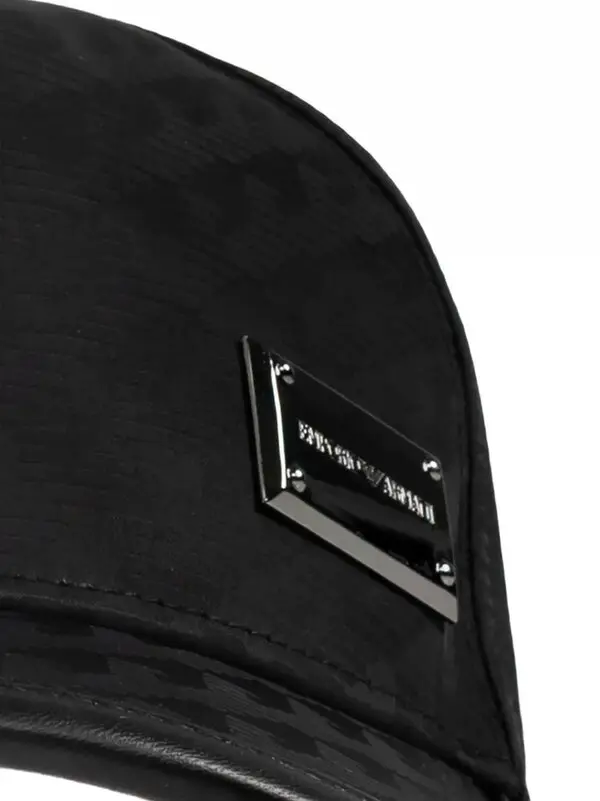 Emporio Armani Logo Plaque Baseball Cap