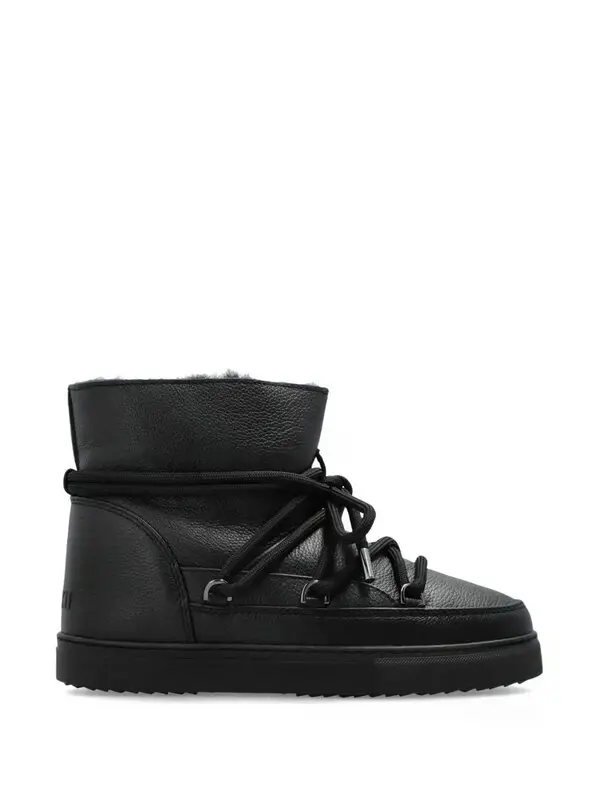 Inuikii Lace-up Leather Snow Boots