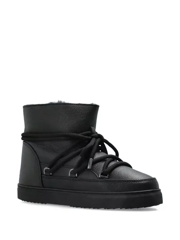 Inuikii Lace-up Leather Snow Boots