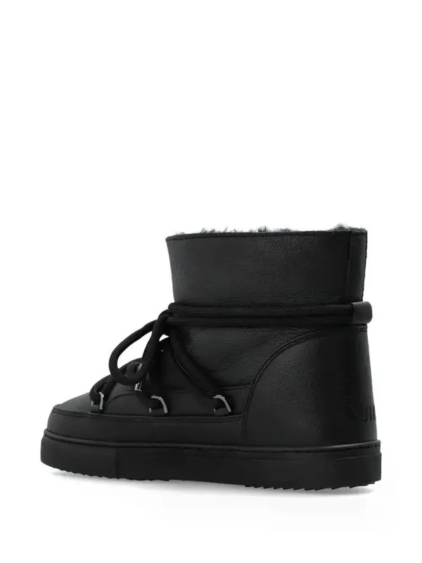 Inuikii Lace-up Leather Snow Boots