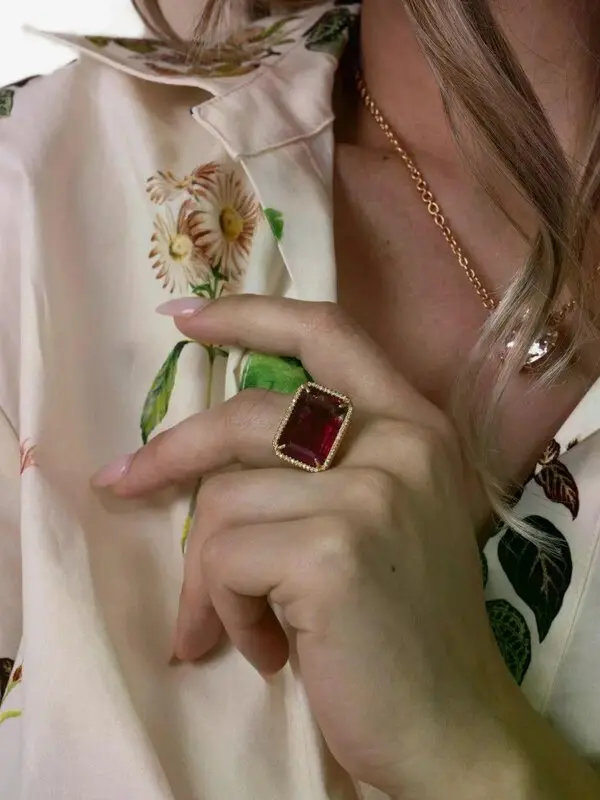Irene Neuwirth Gemmy Gem Tourmaline Ring