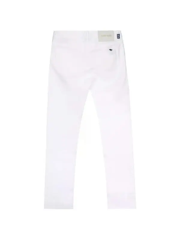 Jacob Cohen Straight-leg Jeans With Logo Patch