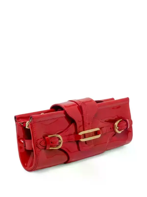 JIMMY CHOO Tulita Buckle Clutch Bag