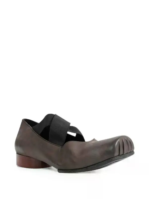 UMA WANG Cross-strap Ballet Flats