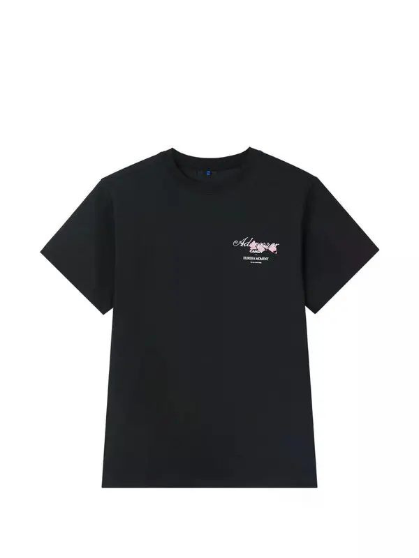 ADER ERROR Logo-print Pleated T-shirt