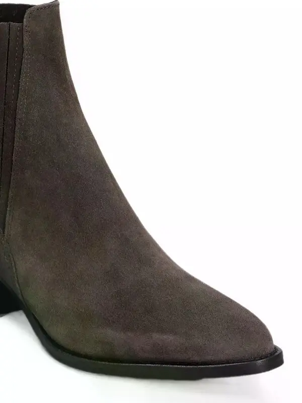 FABIO RUSCONI Elasticated-side Zip-up Ankle Boots
