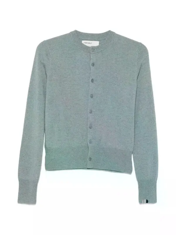 Extreme Cashmere Knitted Button-up Cardigan - Blue