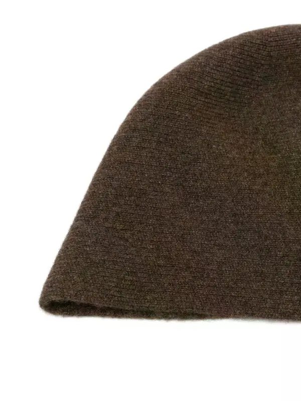 UMA WANG Cashmere Bucket Hat - Brown