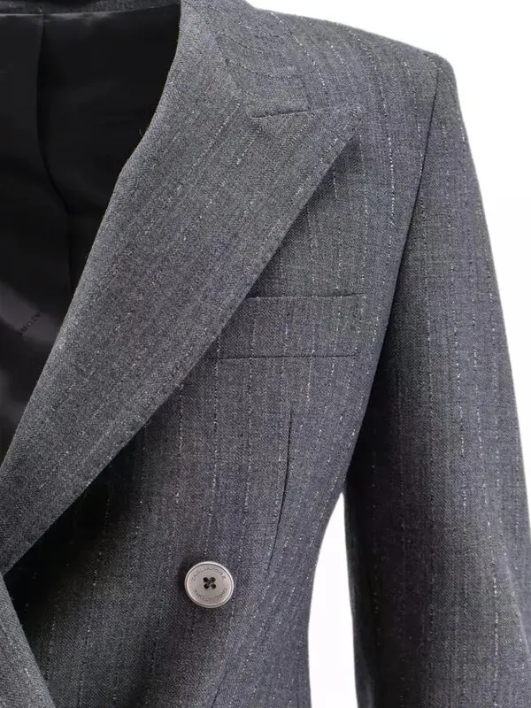 Tagliatore Double-breasted Pinstripe Jacket