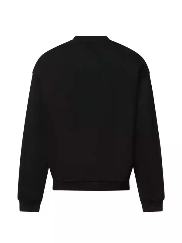 Lacoste Heavy Fleece Sweatshirt With Embroidered Crocodile