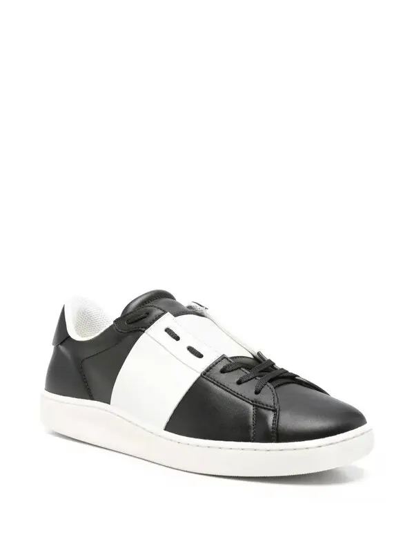 Valentino Garavani Open Vlogo Sneakers - Black