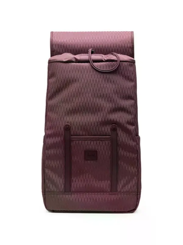 Herschel Supply Co. Retreat Diamond-quilted Buckle-fastening Backpack