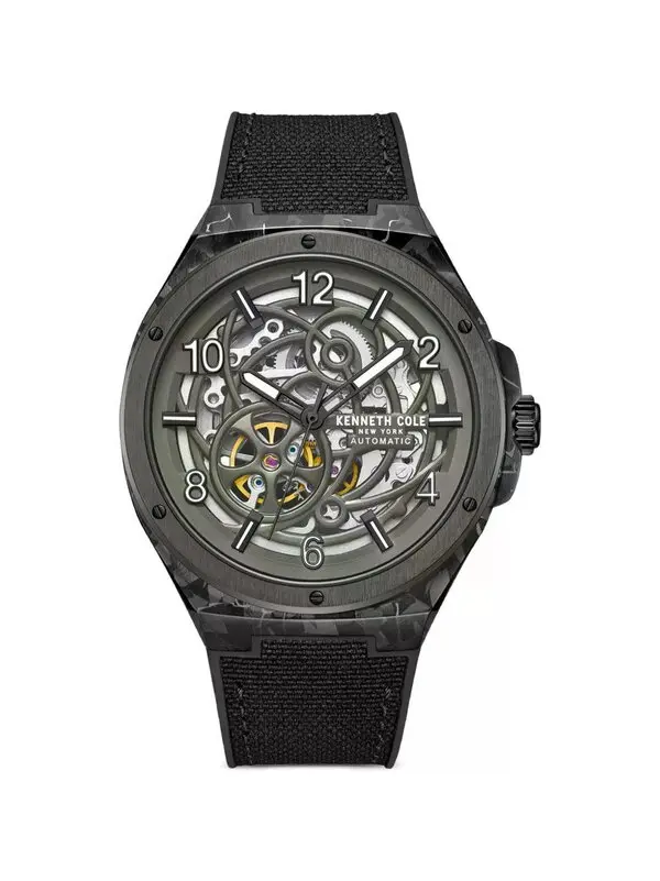 KENNETH COLE Skeleton Automatic Watch - Grey