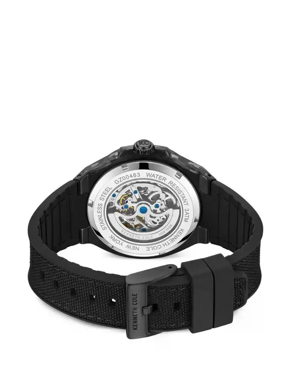KENNETH COLE Skeleton Automatic Watch - Grey