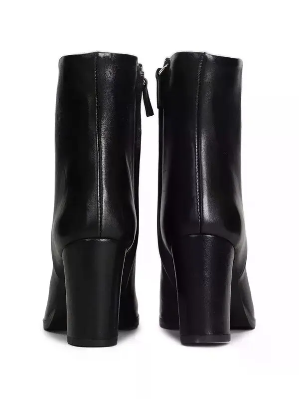 JULIE DEE Side-zip Ankle Boots