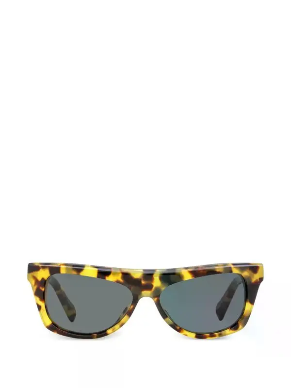 Jacquemus Pina Sunglasses - Brown