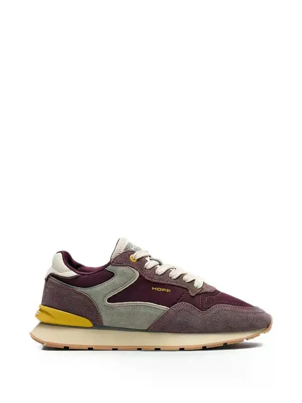 HOFF City Retro Suede-panelled Logo-print Sneakers