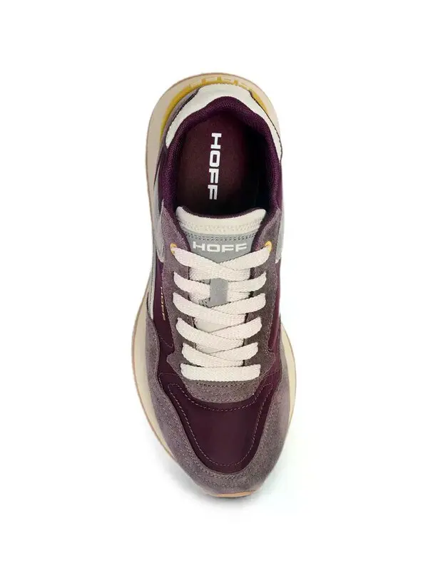 HOFF City Retro Suede-panelled Logo-print Sneakers