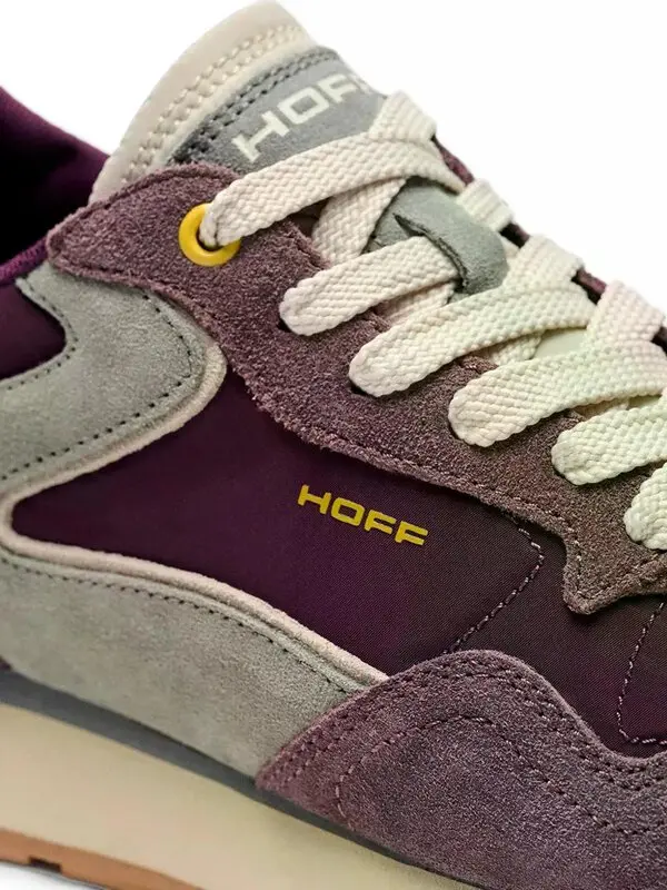 HOFF City Retro Suede-panelled Logo-print Sneakers