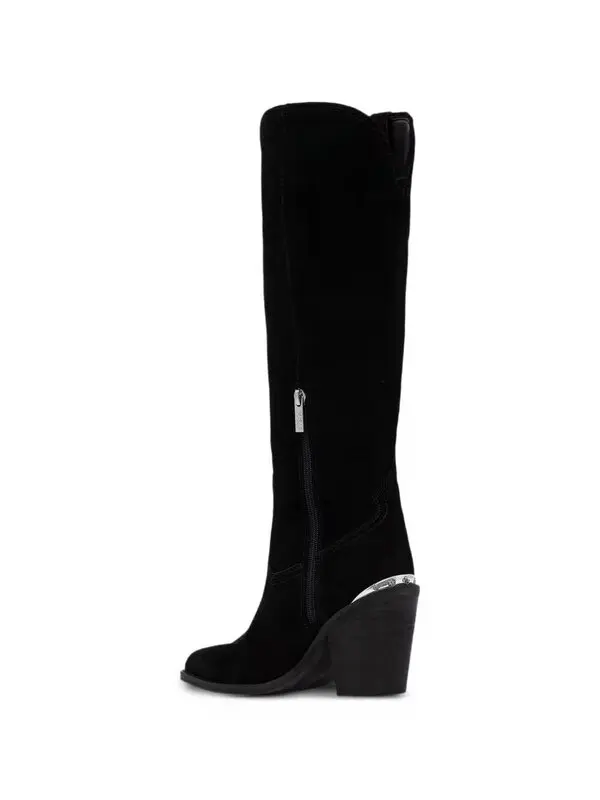 Guess Embroidered Western-style Boots