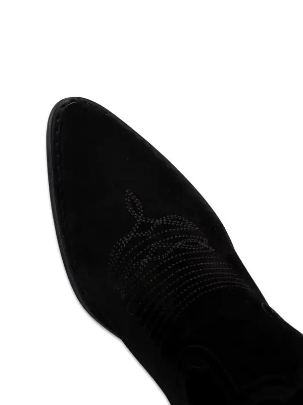 Guess Embroidered Western-style Boots