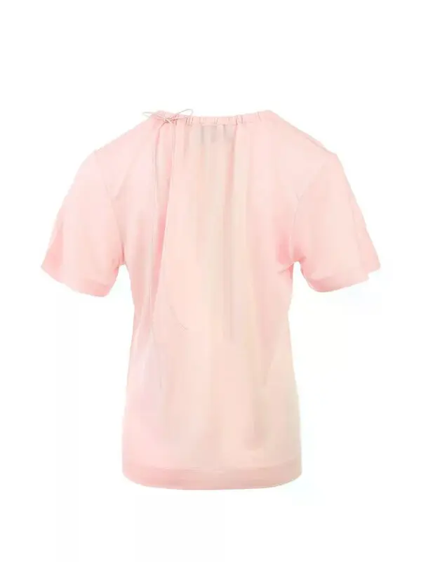 Simone Rocha Drawstring Gathered T-shirt