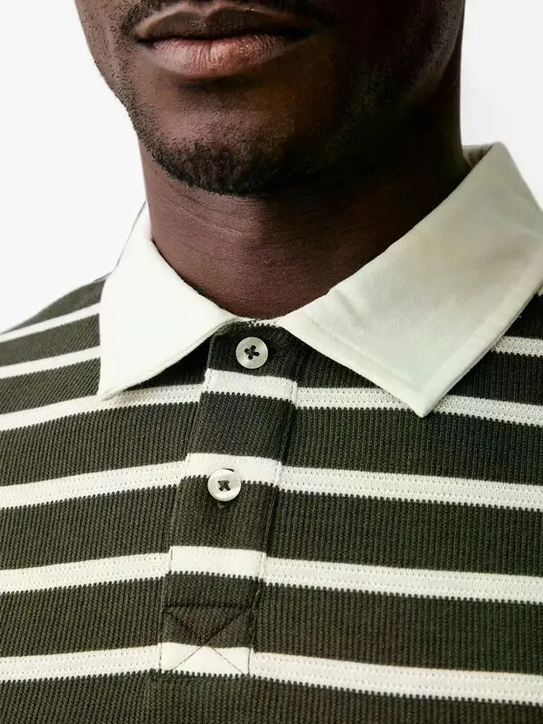 Guess Striped Polo - Green