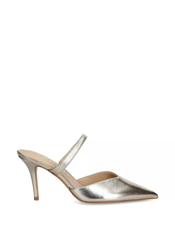 Guess Pointed-toe Metallic Slingback Pumps