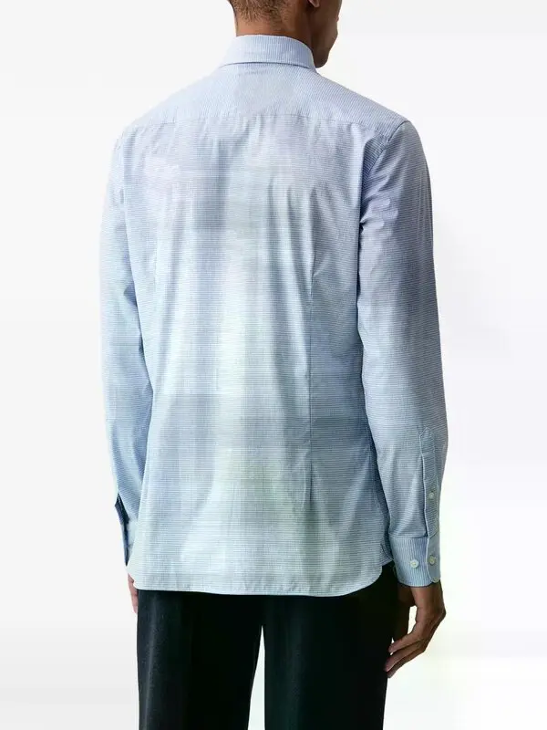 HACKETT LONDON Gingham-check Button-down Shirt