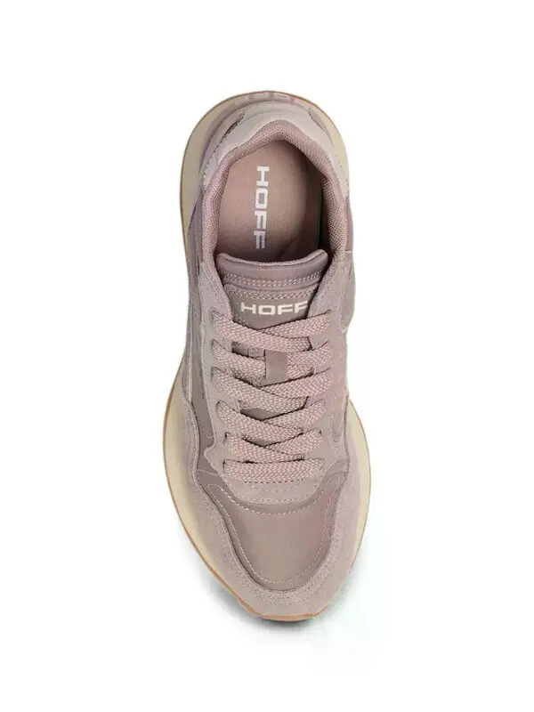 HOFF City Suede-panelled Lace-up Sneakers - Pink