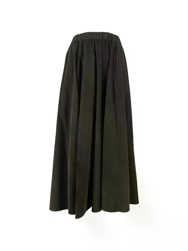 Aspesi Elasticated-waist Corduroy Long Skirt