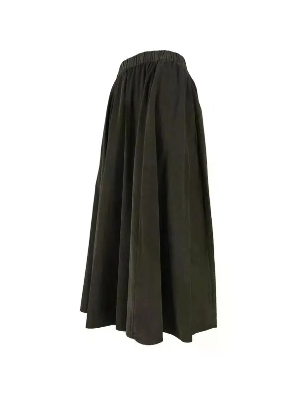 Aspesi Elasticated-waist Corduroy Long Skirt