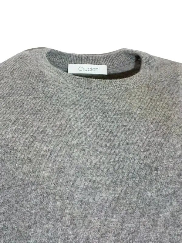 CRUCIANI Crew-neck Long-sleeve Sweater