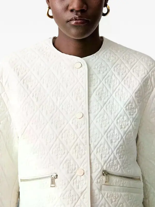 Guess Logo Quilted Jacket