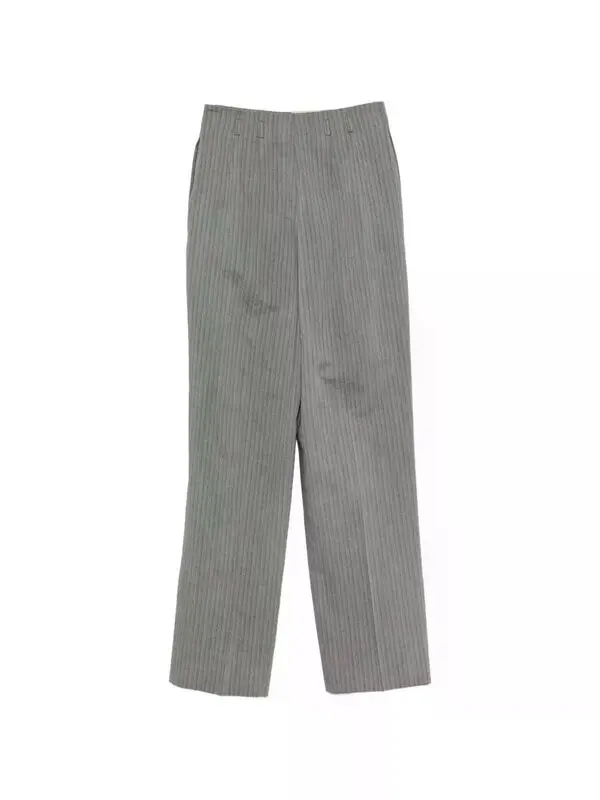 Alberta Ferretti Herringbone Belt-loop Trousers