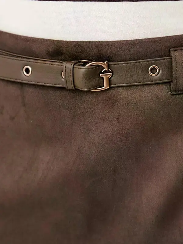 Guess Suede Mini Skirt