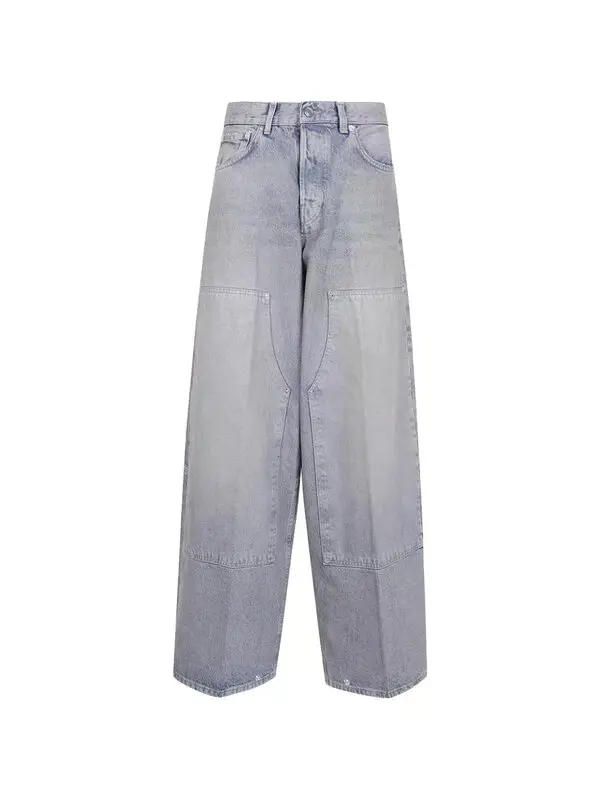 HAIKURE Panelled Wide-leg Jeans