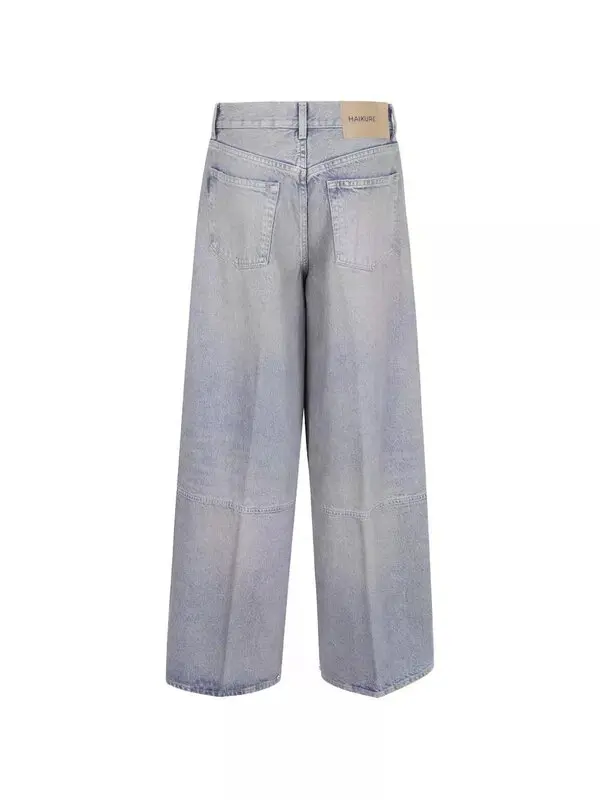 HAIKURE Panelled Wide-leg Jeans