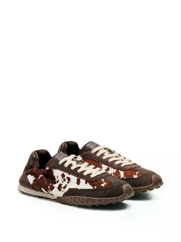 HOFF Bridge" Cow-print Calf-hair Sneakers